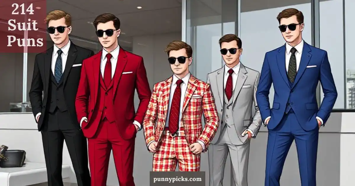 214 Unbelievable Suit Puns To Elevate Your Style Game